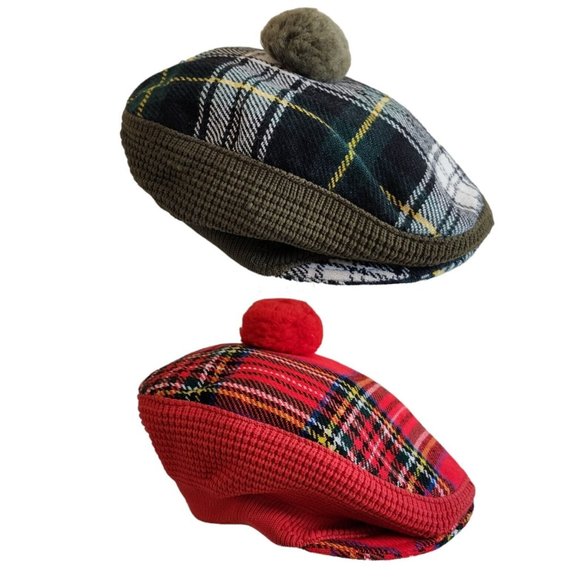 James Pringle | Accessories | Vintage Set Of 2 James Pringle Tartan ...